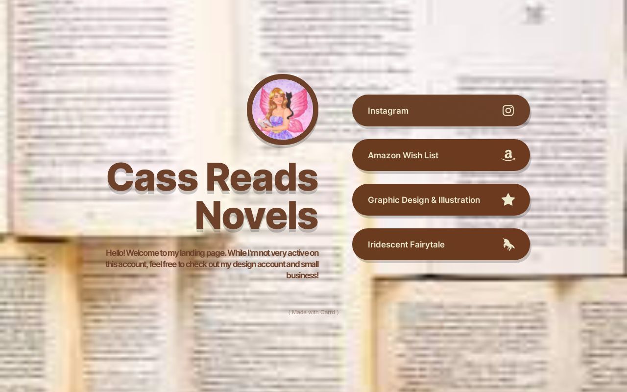 Cass Reads Novels